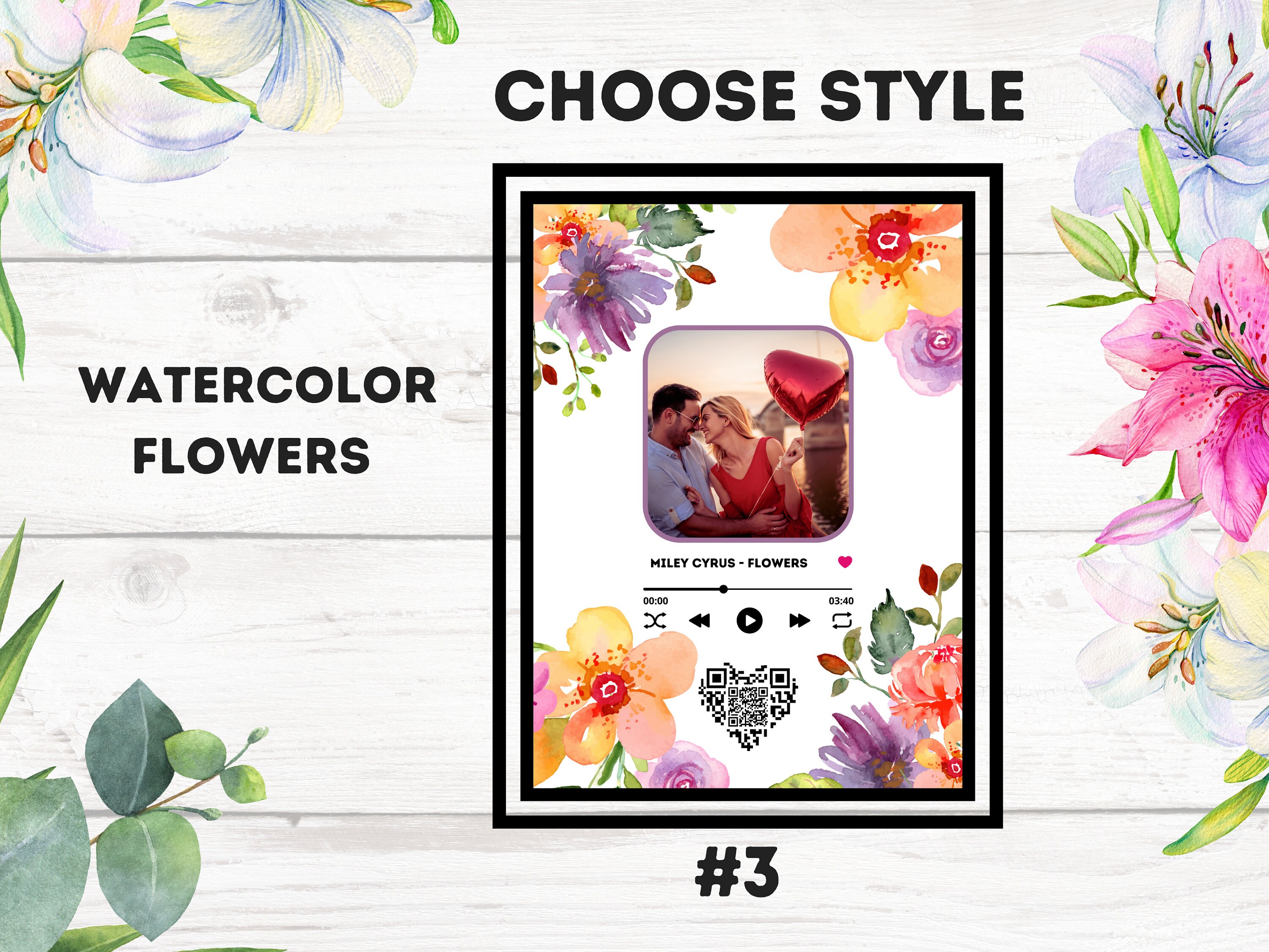 Soundwave Art Qr Code,svg PDF PNG, Last Minute Valentines, Gifts ...