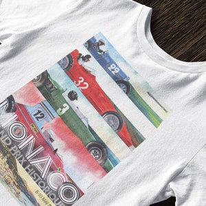 Monaco Grand Prix T-shirt, Vintage Racing Hoodie, Motosport Sweatshirt ...
