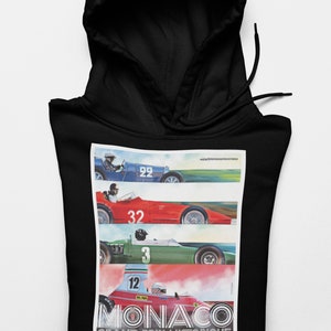 Monaco Grand Prix T-shirt, Vintage Racing Hoodie, Motosport Sweatshirt ...