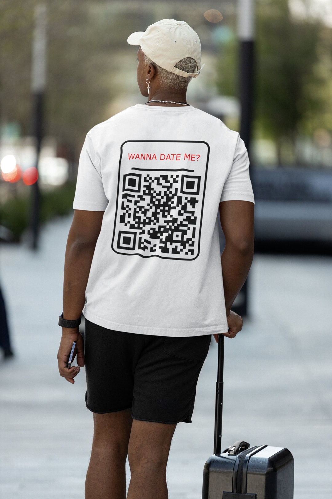 Custom QR T-shirt, Valentines Hoodie, Personalized Couple's Sweatshirt ...