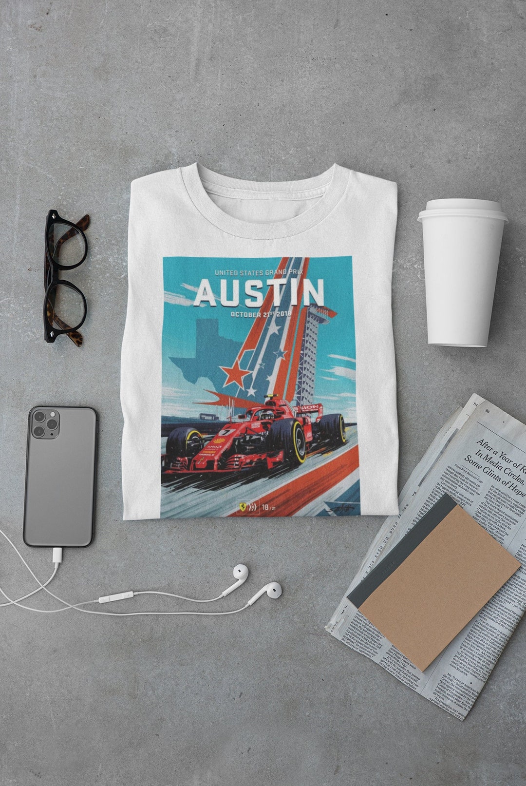 United States Grand Prix T-shirt,austin USA Grand Prix Shirt,retro ...