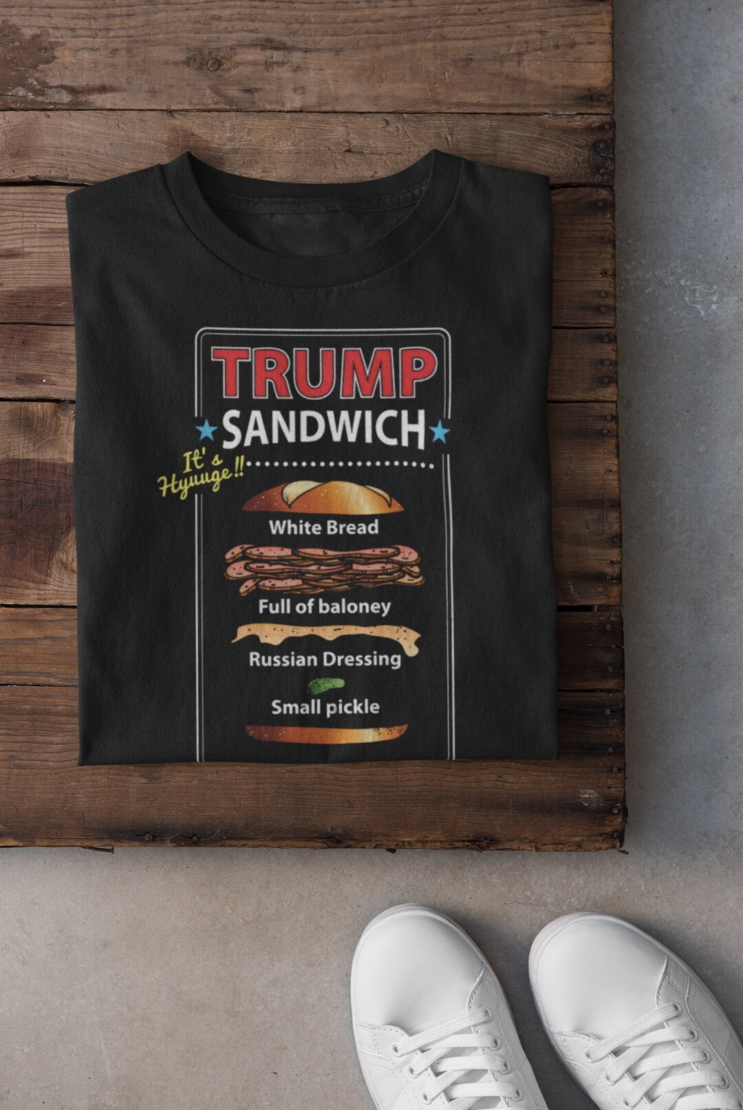 Trump Sandwich T-shirt, Donald Trump Hoodie, Republican Sweater, Trump ...