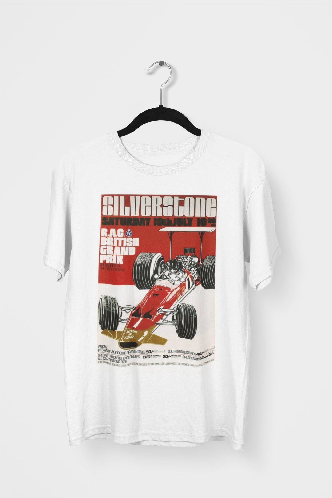 Silverstone Grand Prix T-shirt, Vintage Racing Hoodie, Motosport ...