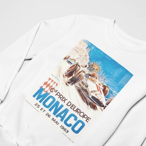 Monaco Grand Prix T-shirt Vintage Race Shirt Racing Tee, Automobile ...