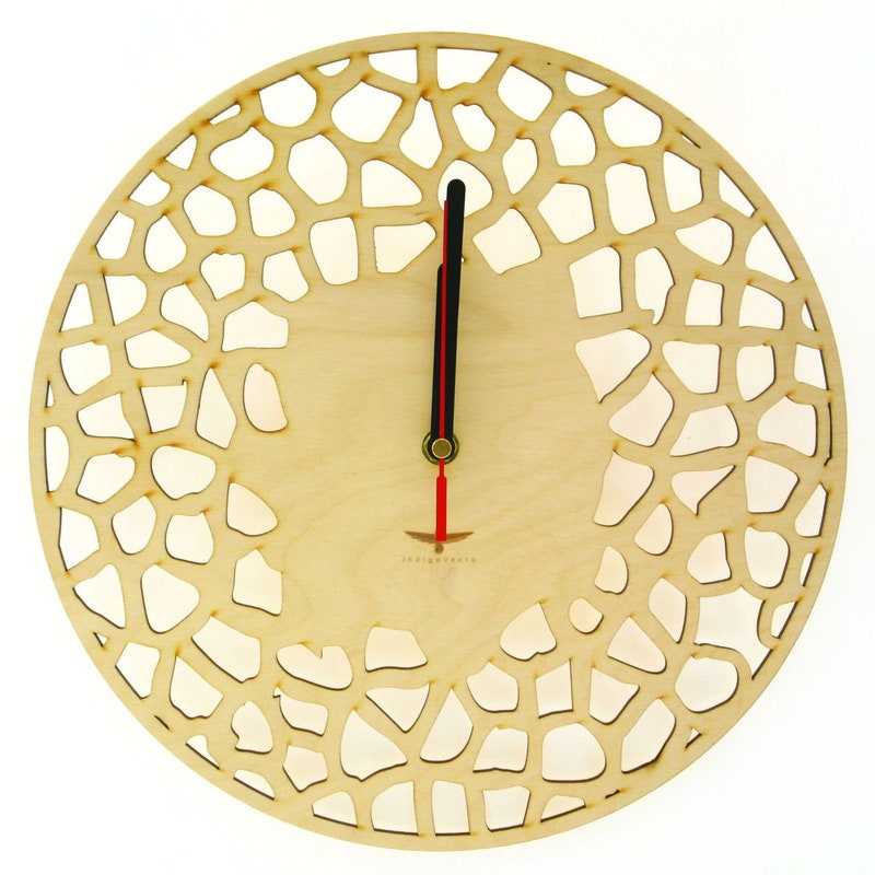 Exotic Wood Clock - Etsy