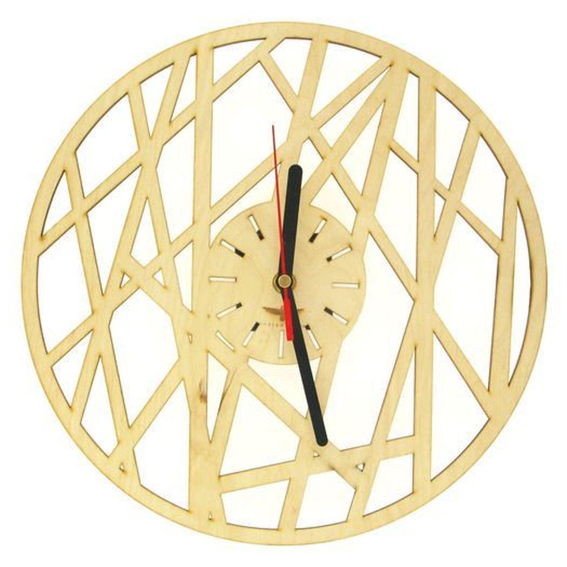 Bamboo Clock - Etsy