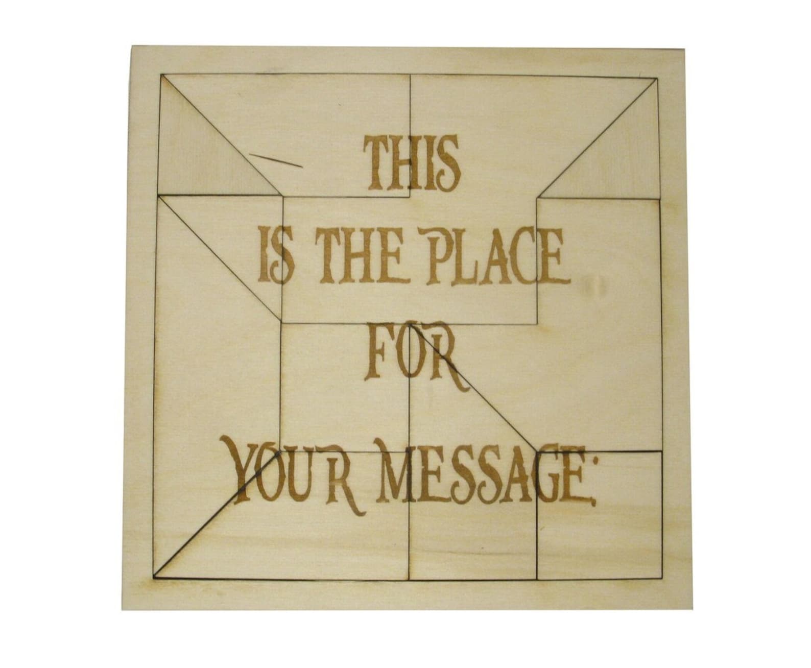 Your Own Puzzle With Your Text Personalized Puzzle With Your Message ...