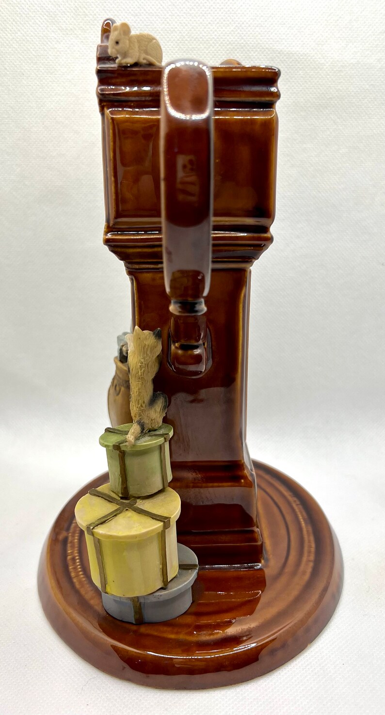 Collectors 1990s Park Rose Pottery Grandfather Clock Jug / - Etsy