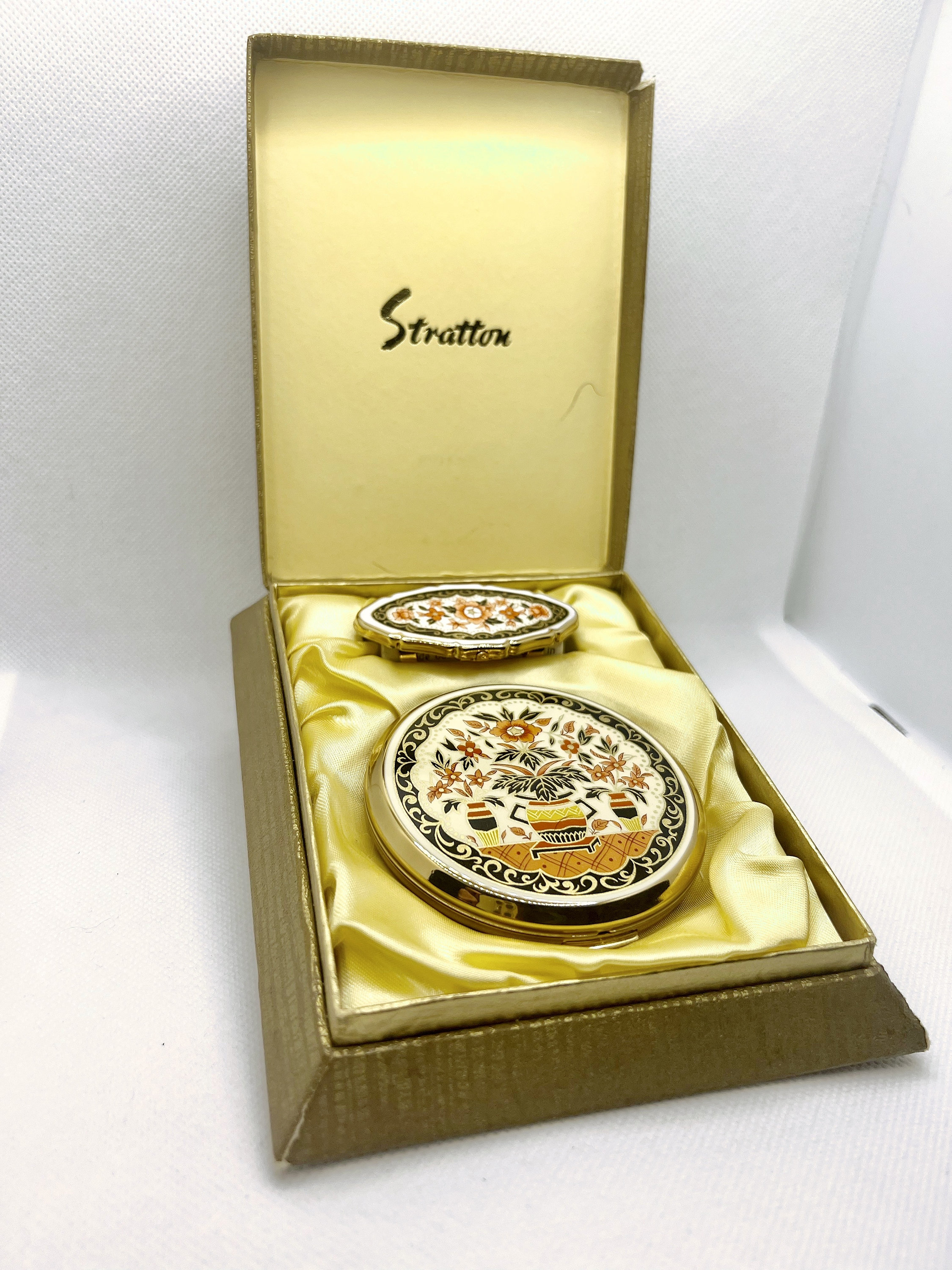 Rare Stratton Imari Compact and Lipview Set in Original Box - Etsy