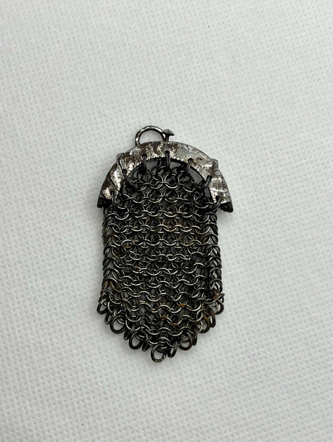 Circa 1880 Victorian Antique Tiny Metal Chain Guinea Purse From a ...