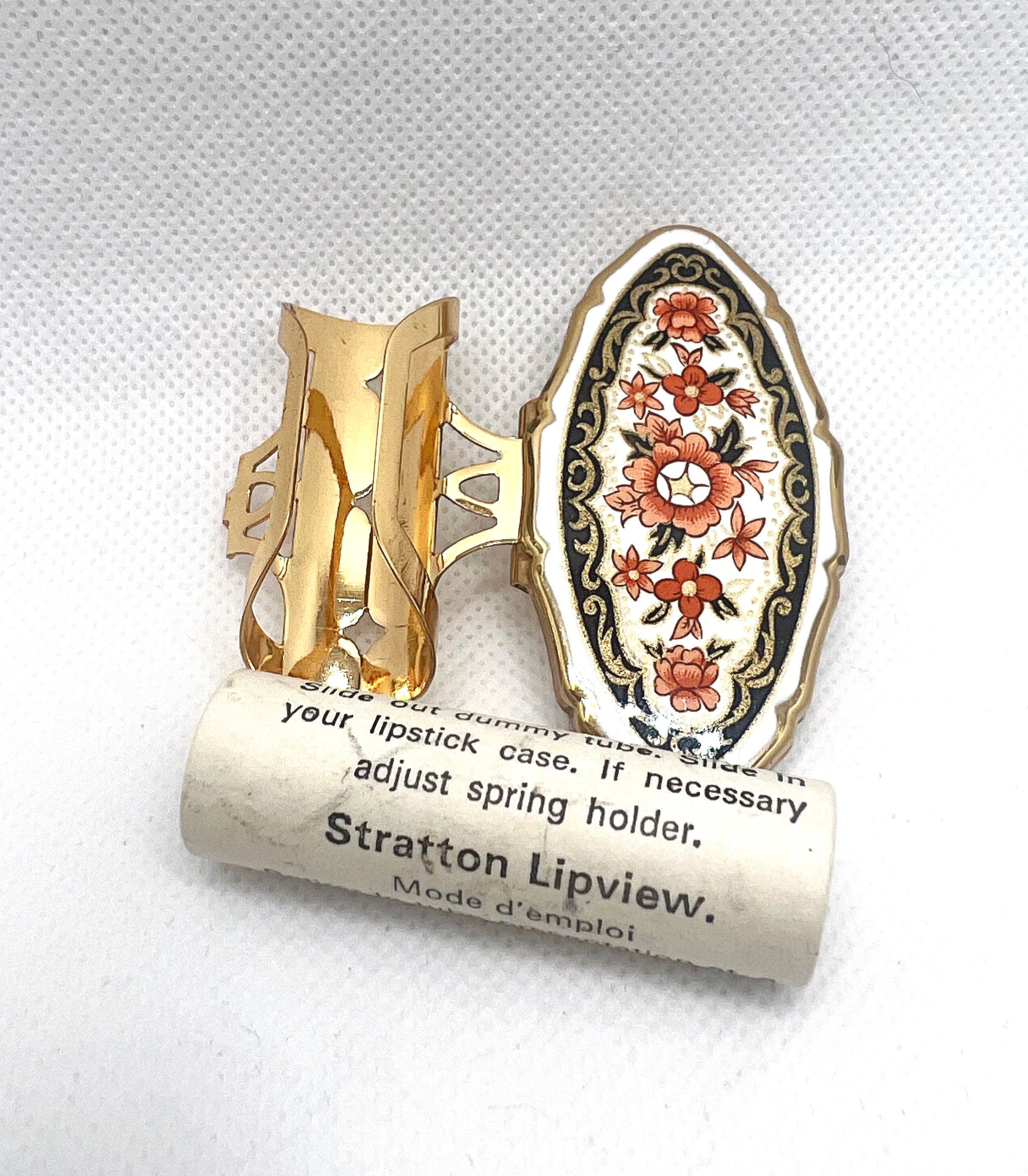 Rare Stratton Imari Compact and Lipview Set in Original Box - Etsy