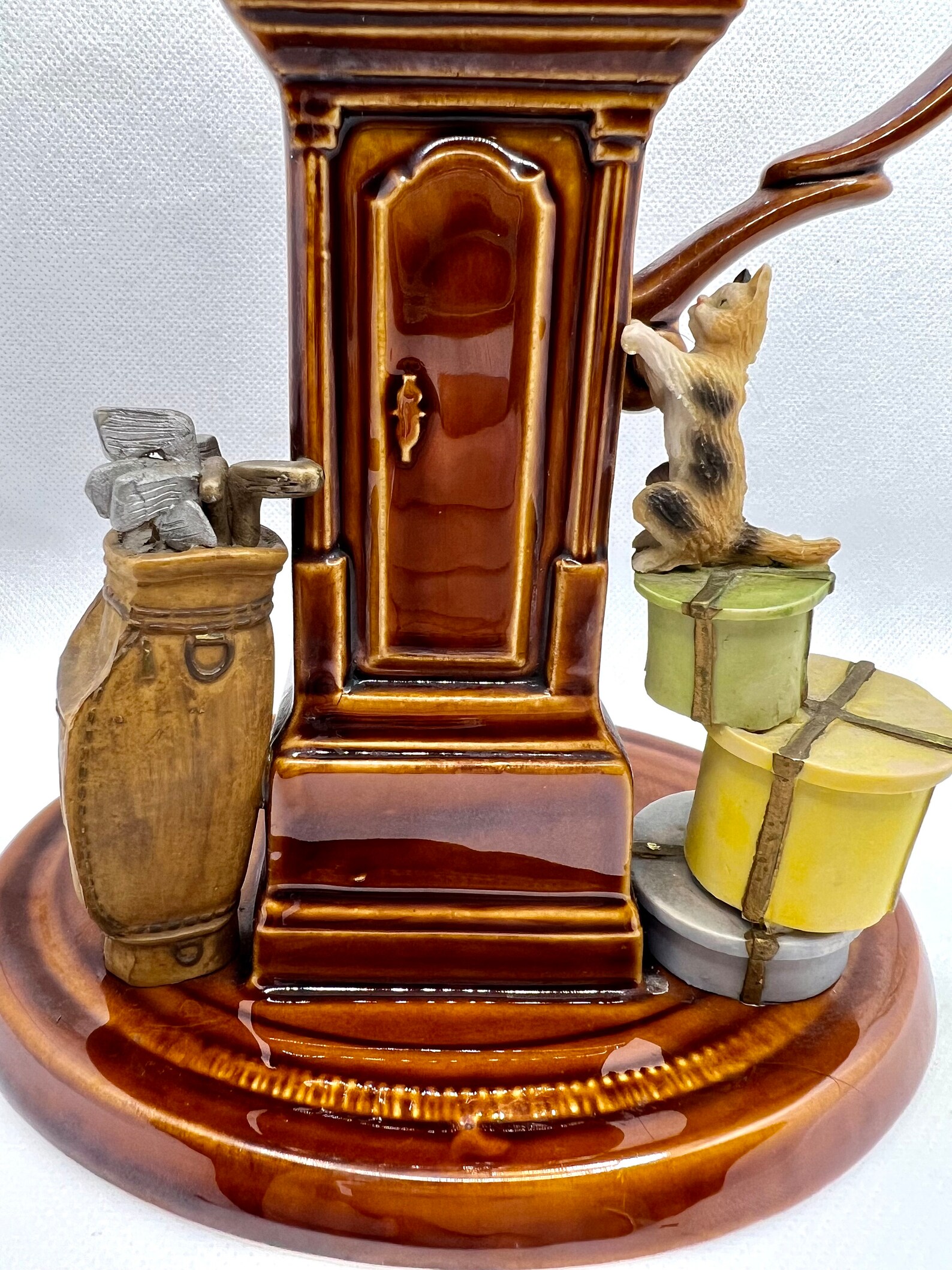 Collectors 1990s Park Rose Pottery Grandfather Clock Jug / - Etsy