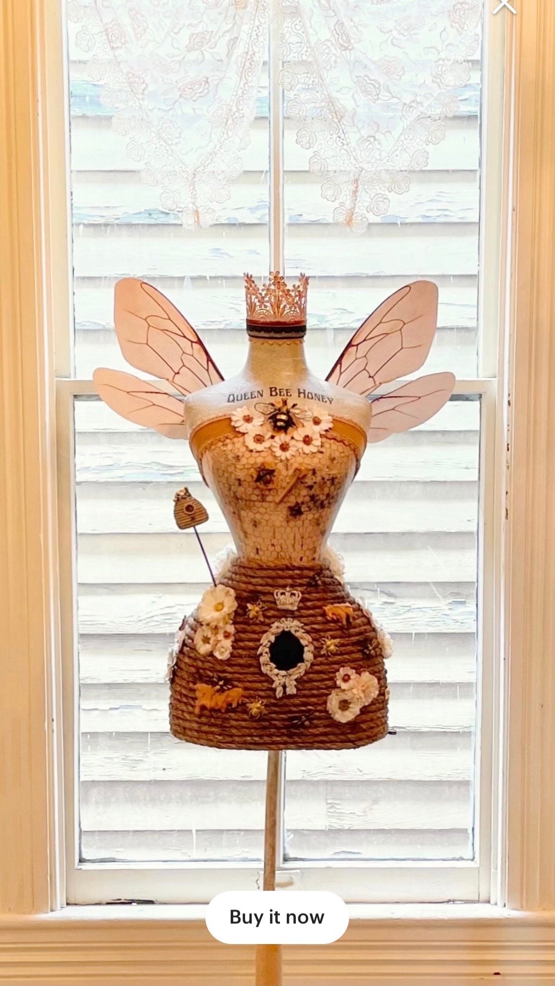 Queen Bee Decor, Queen Bee Dress Form, Queen Bee Display, Queen Bee ...