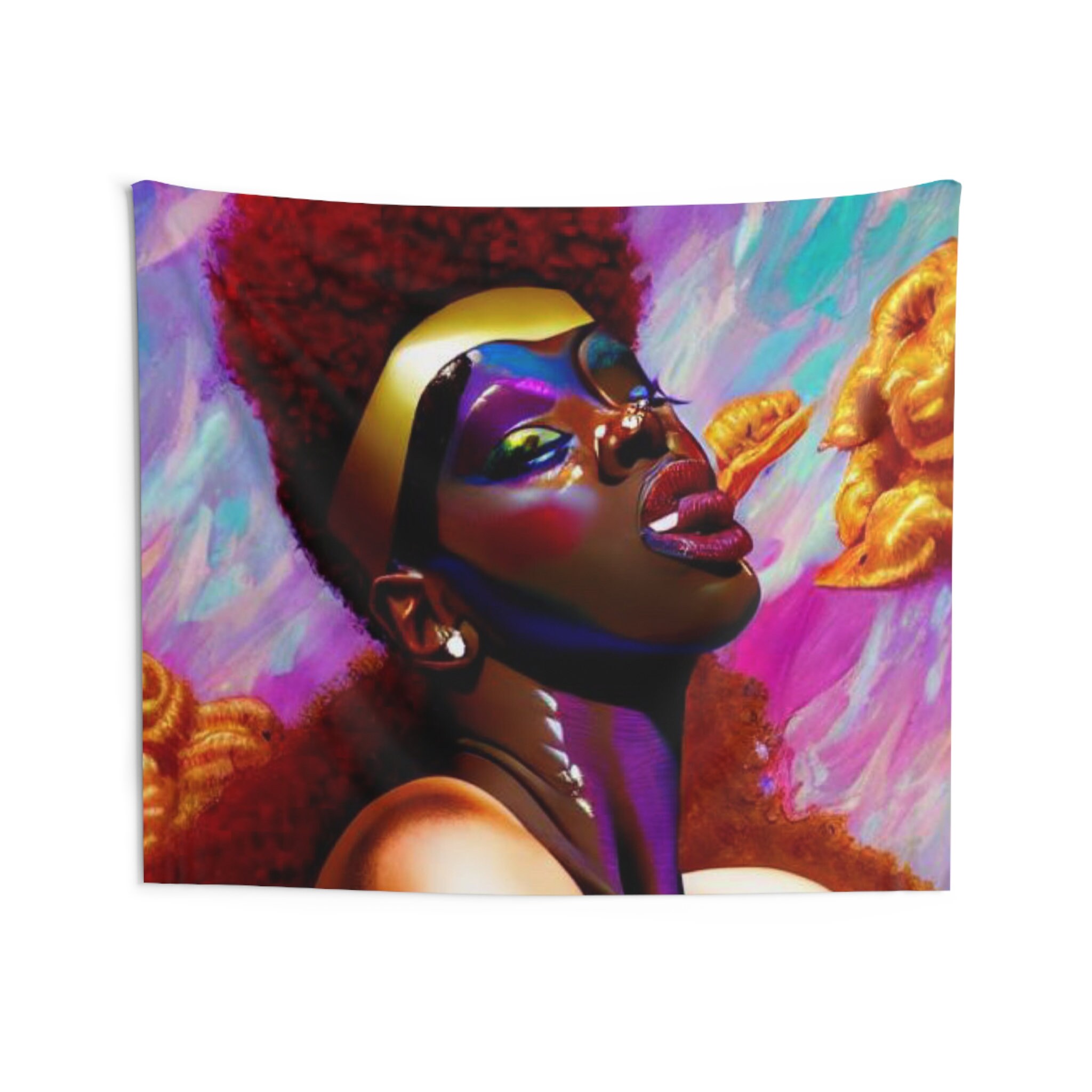 Beautiful Black Women Tapestry - Etsy