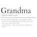 Grandma Gift, Grandma Description, Digital Print, Grandma Quote ...