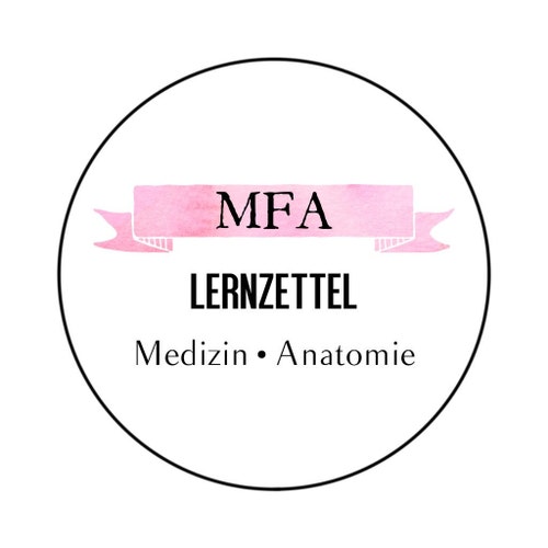 MFAAzubiLernzettel - Etsy