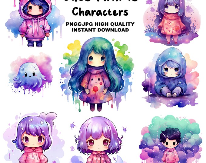 80 Omori Clipart | Realistic Clipart | Transparent Background | Digital ...