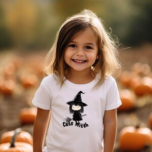 Cute Little Witches, Clipart Collection Ideal for Halloween, 6 PNG&JPG ...