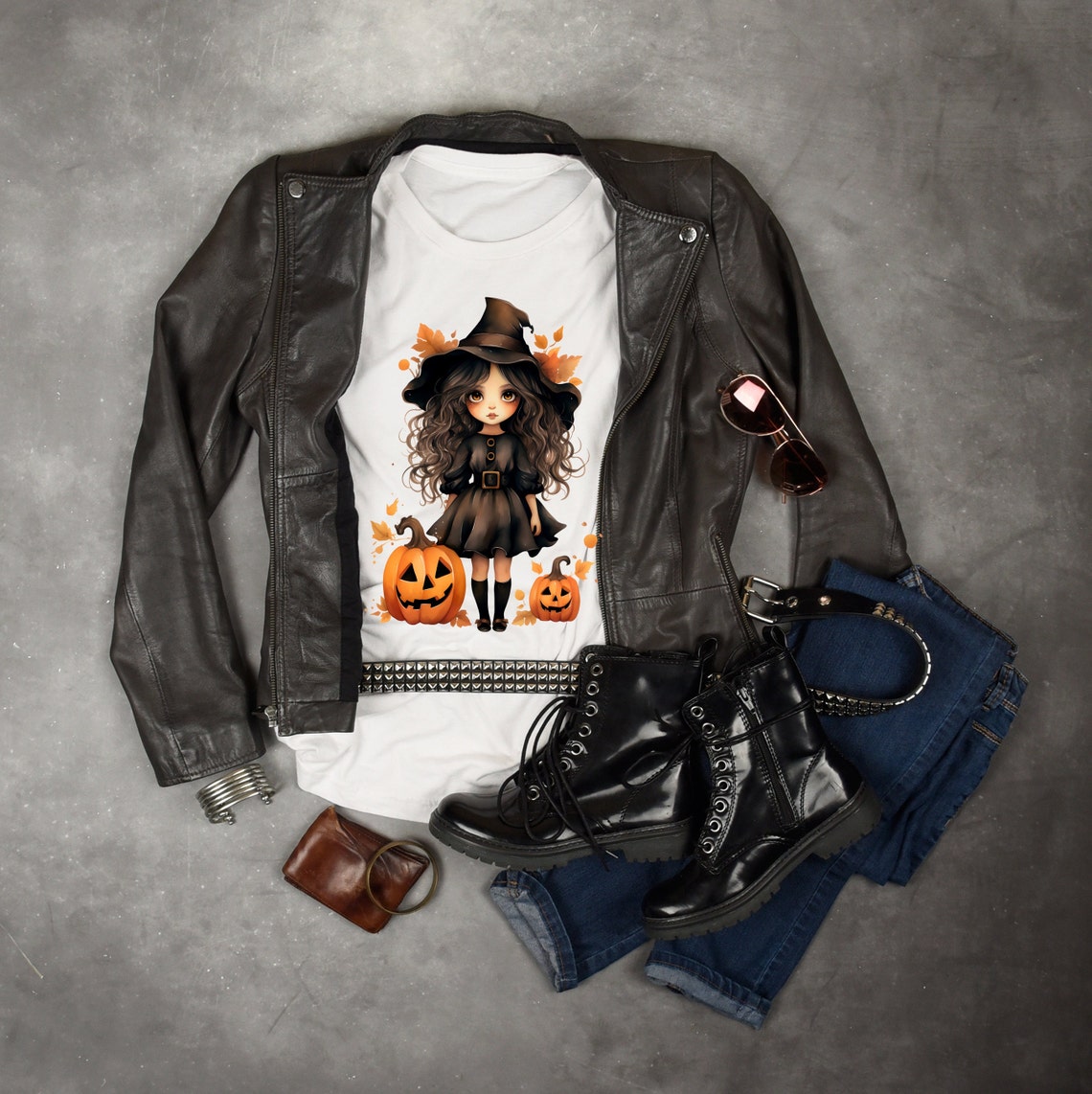 Cute Little Witches, Watercolor Witch Cliparts High Resolution Instant ...