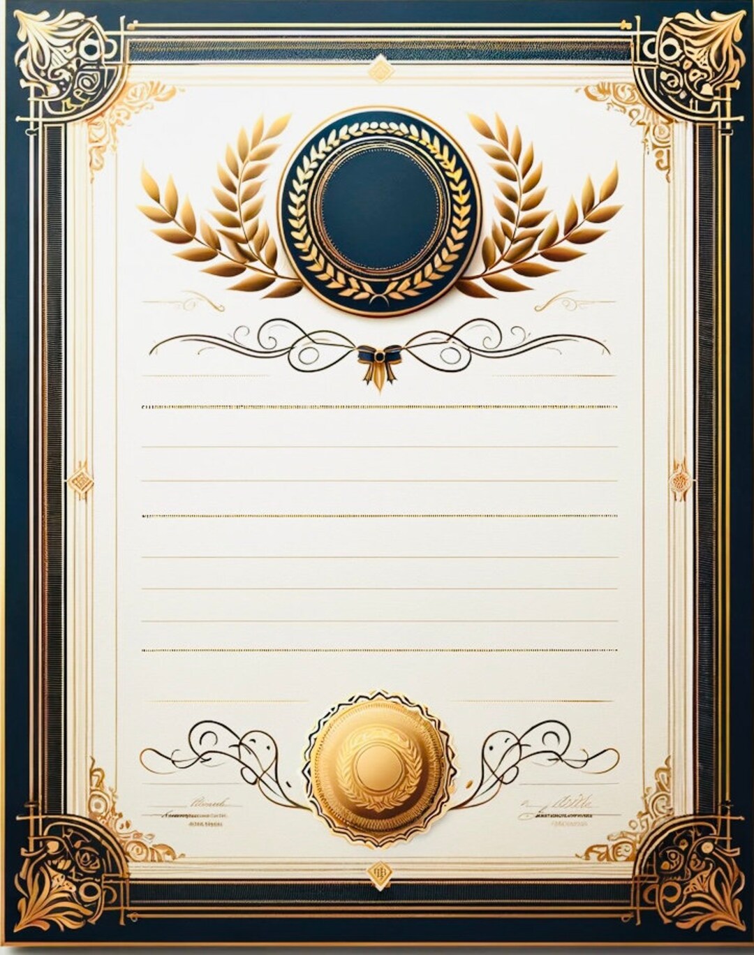 Custom Certificate Template Design: Colorful Canva Template, Awards ...