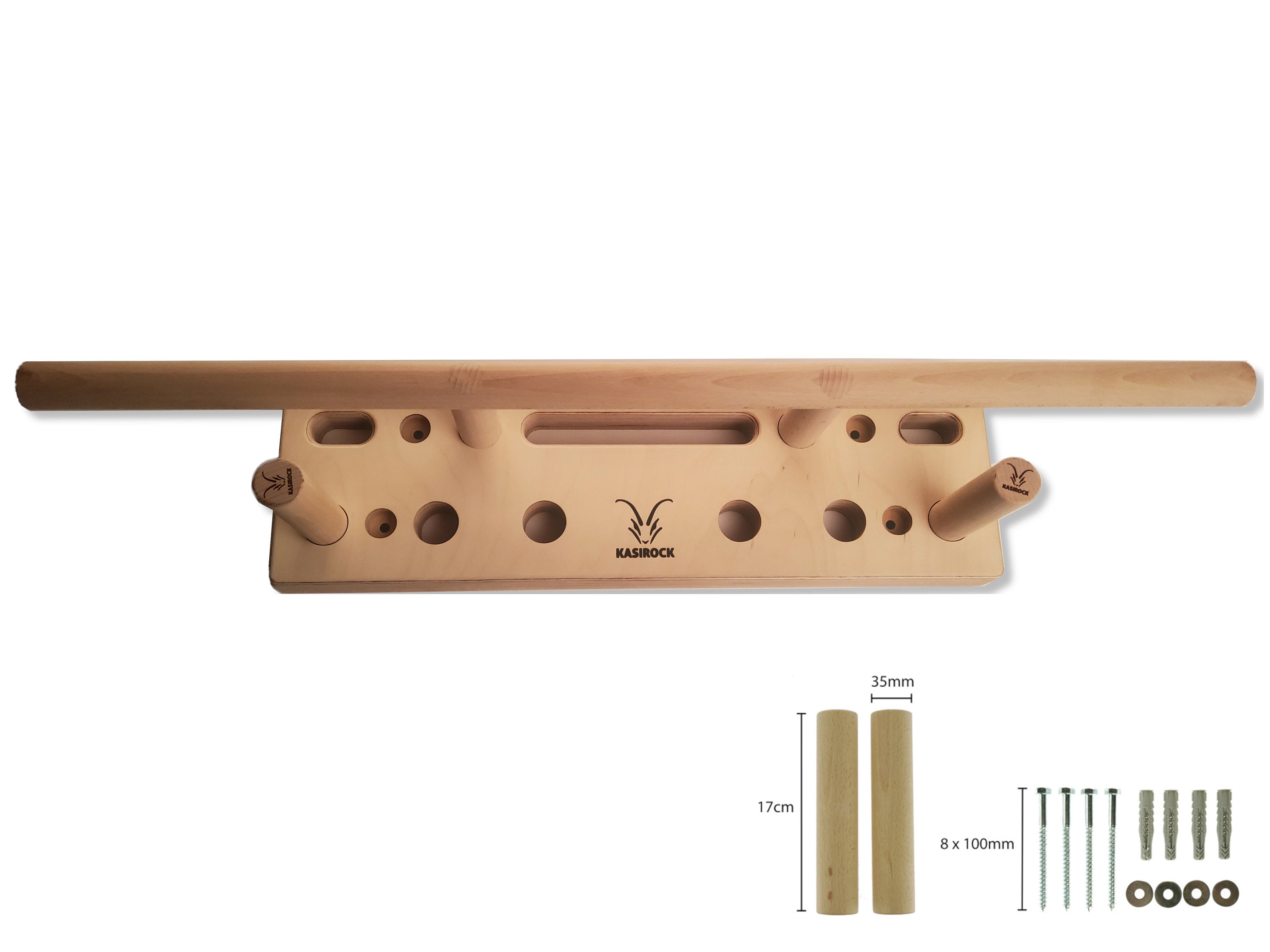 KASIROCK Klimmzugboard Bright Star, Klimmzugstange, Pull-up Bar, Pull ...