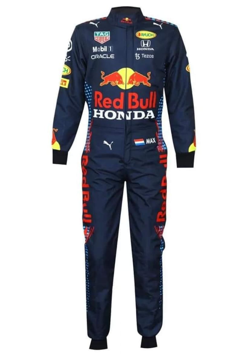 Max Verstappen RedBull Go Karting Anzug Für Red Bull 2021 - Etsy.de