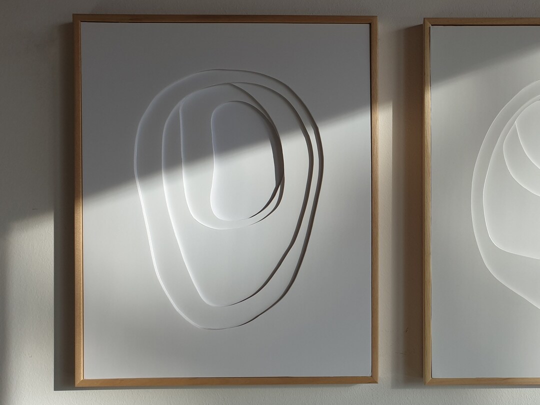 Umbra II, 3D Relief Structural Image, Wall Art, 3D Wall Art, Relief ...