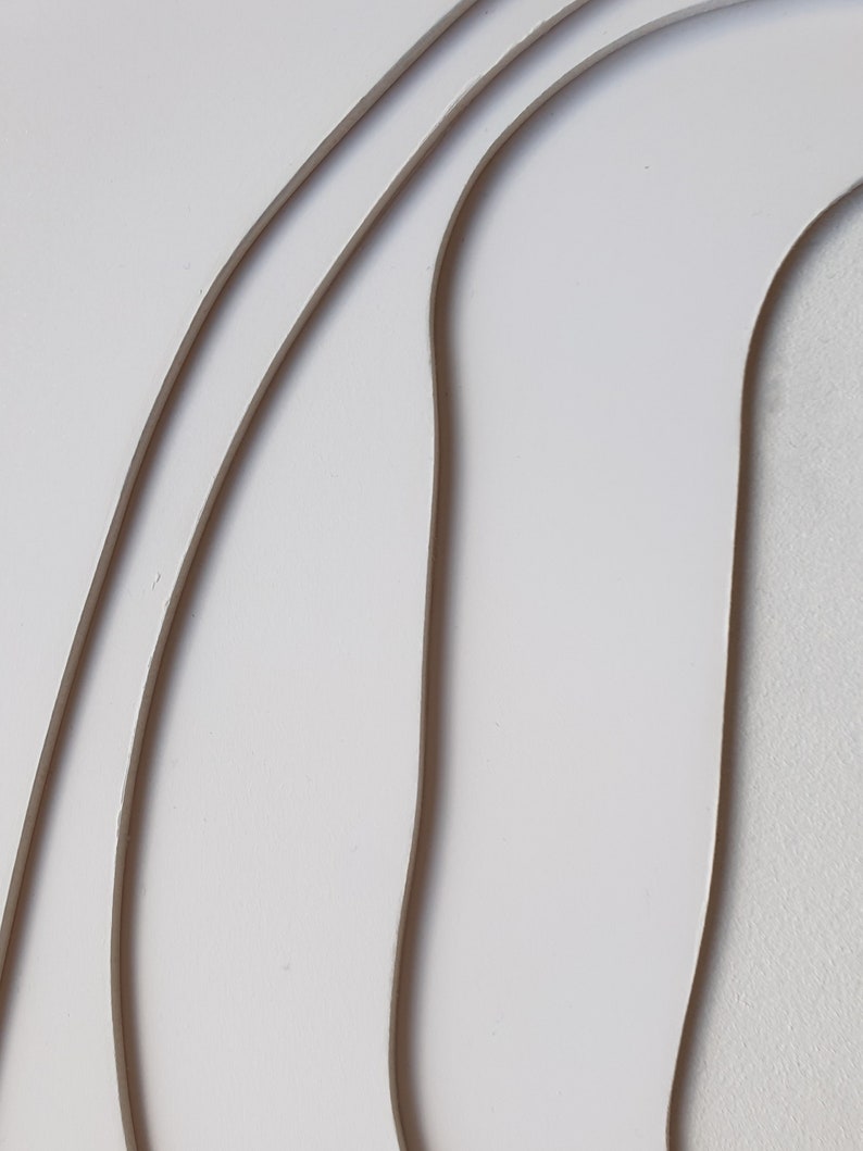 Umbra III, 3D Relief Structural Picture, Wall Art, Abstract Wall Art ...