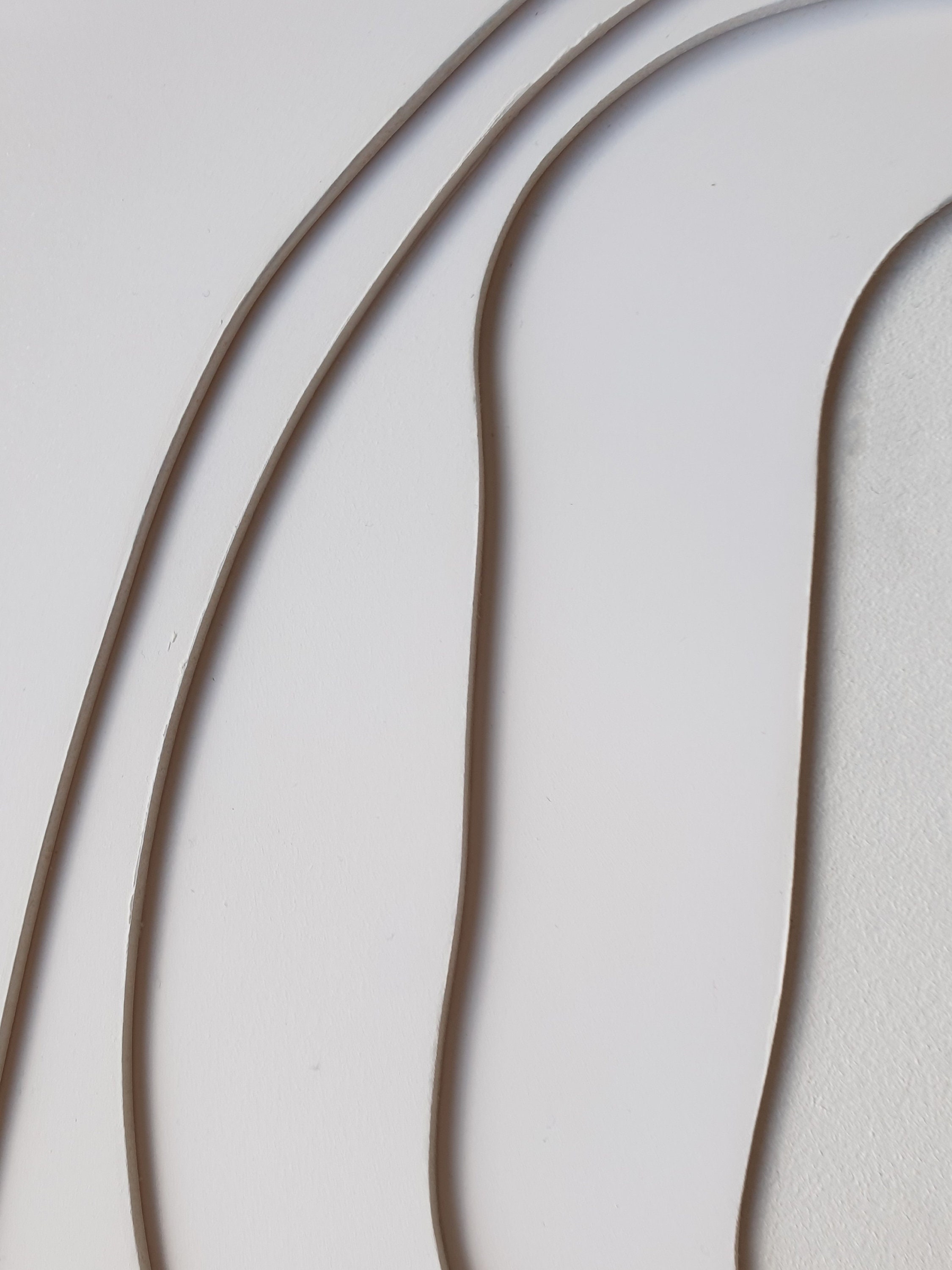 Umbra III, 3D Relief Structural Picture, Wall Art, Abstract Wall Art ...