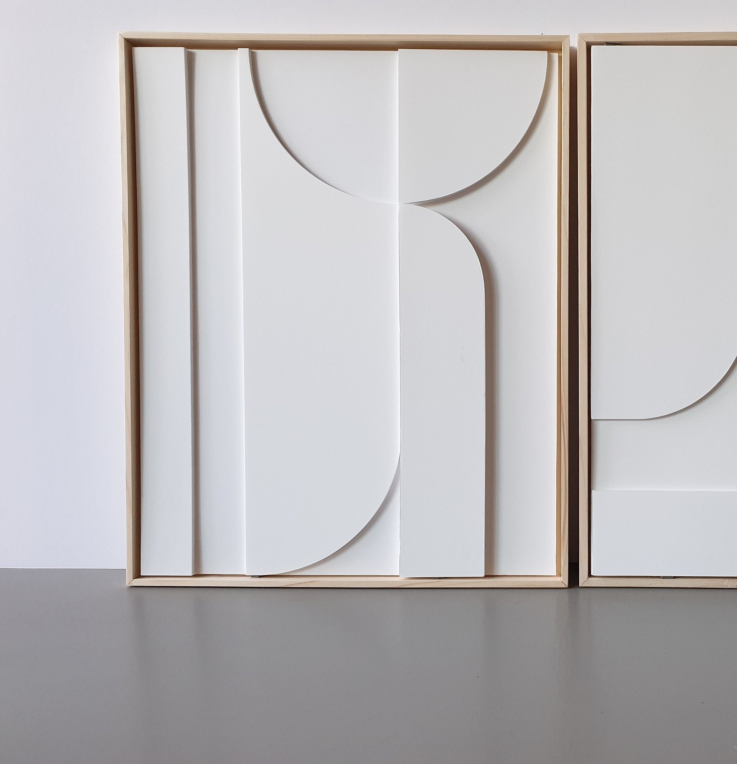 3D Relief Structural Image, Wall Art, Modern Minimalist Abstract Wall ...