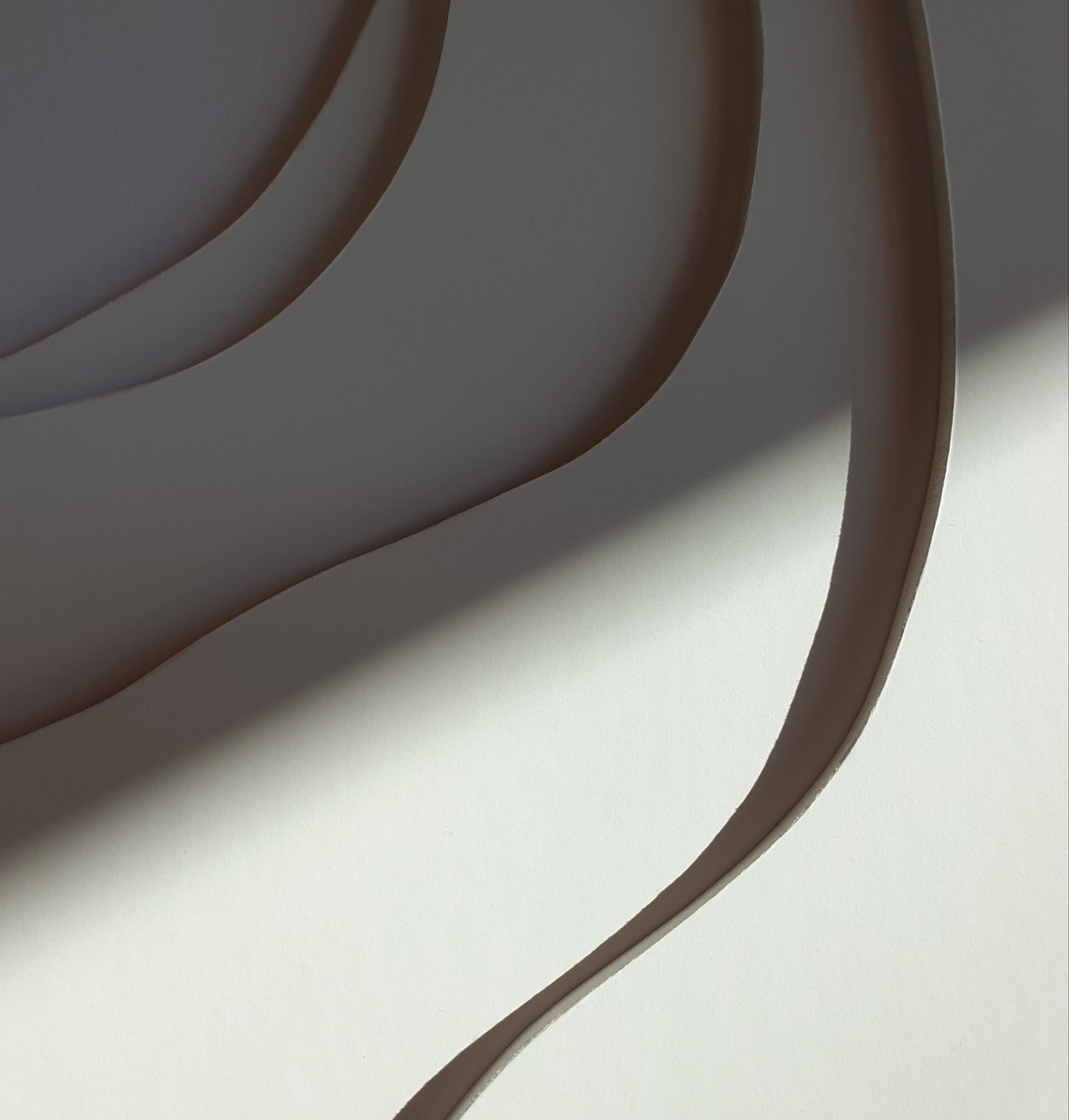 Umbra III, 3D Relief Structural Picture, Wall Art, Abstract Wall Art ...