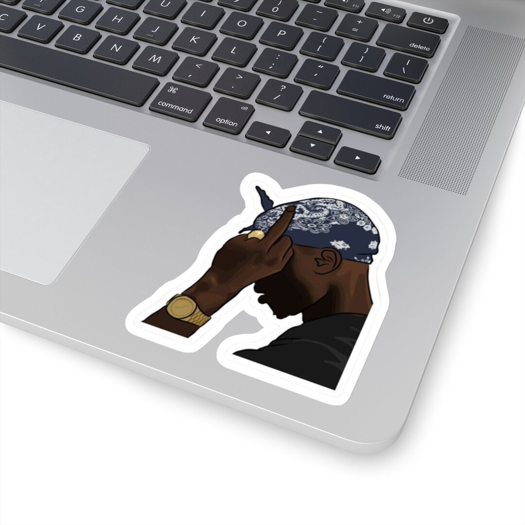 Tupac Shakur Side Profile Iconic Laptop Sticker Kiss-cut Stickers - Etsy