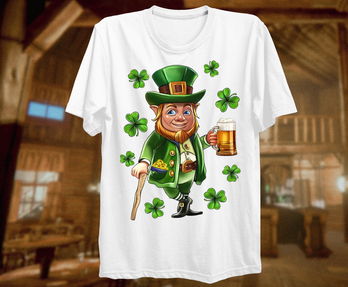 St. Patrick's Elf Png Sublimation Design Download St. - Etsy