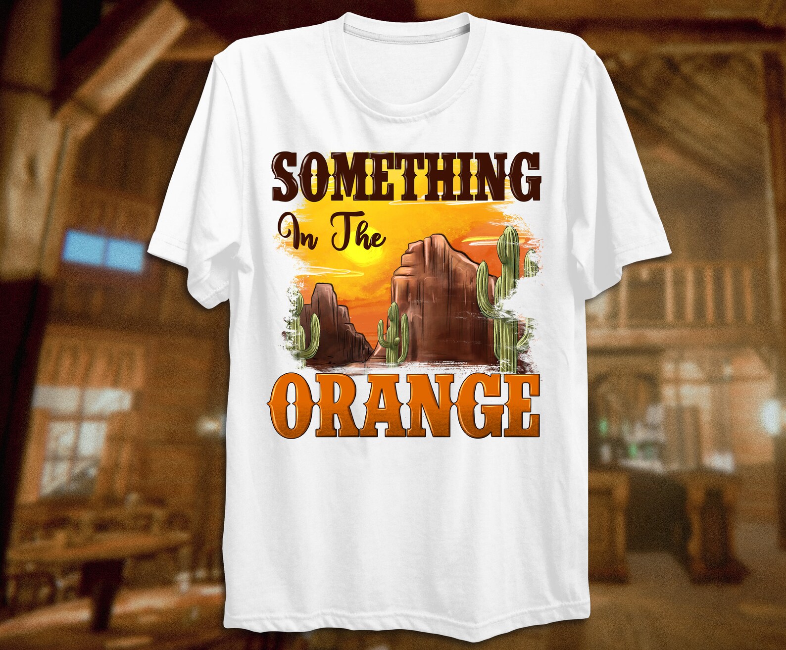 Something in the Orange Png Sublimation Design Download, Desert Png ...