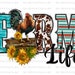 Farm Life Chicken Png Sublimation Design Download, Farm Life Png ...