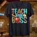 Teach Like a Boss Png Sublimation Design Download, Teacher's Day Png ...