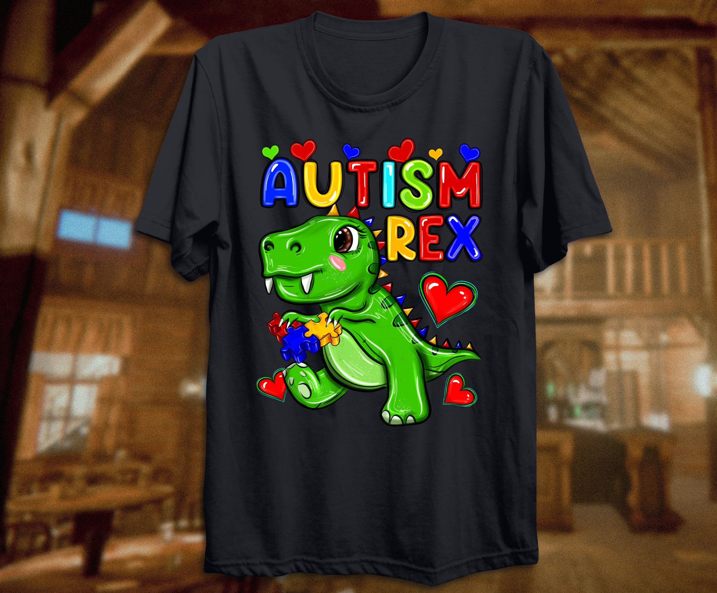 Autism Rex Png Sublimation Design Download, Autism Awareness Png ...
