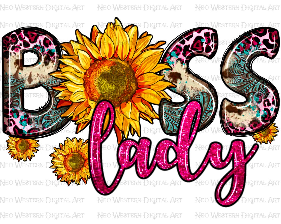Boss Lady Png Sublimation Design Download, Woman Boss Png, Lady Png ...