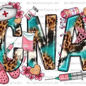 Cna Nurse Png Sublimation Design Download,cna Nurse Png,western Cna Png ...