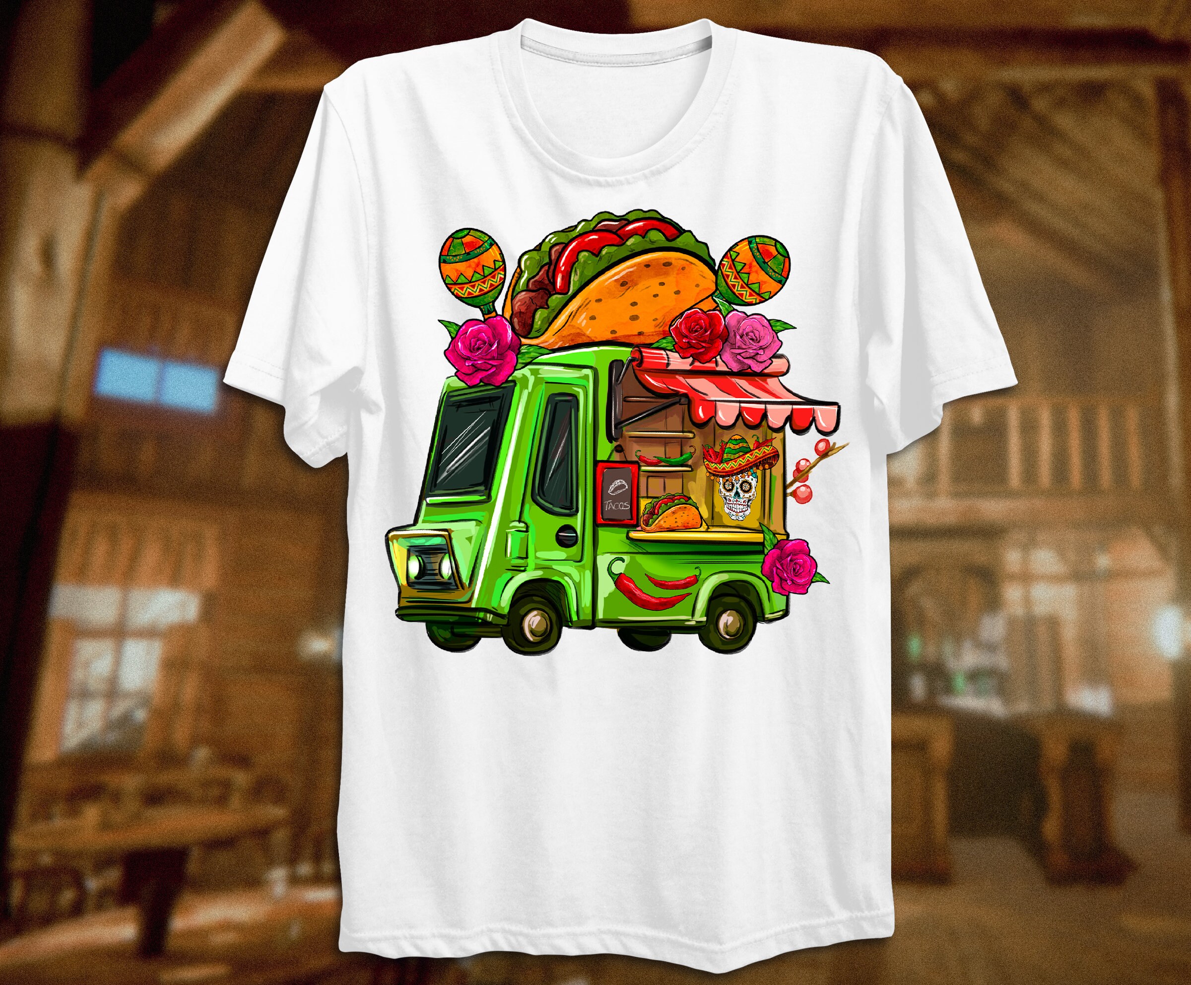Tacos Truck Png Sublimation Design Download, Mexican Day Png, Mexican ...