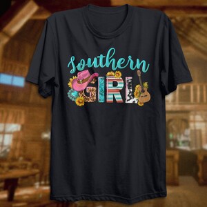 Southern Girl Png Sublimation Design Download, Cowgirl Png, Western ...