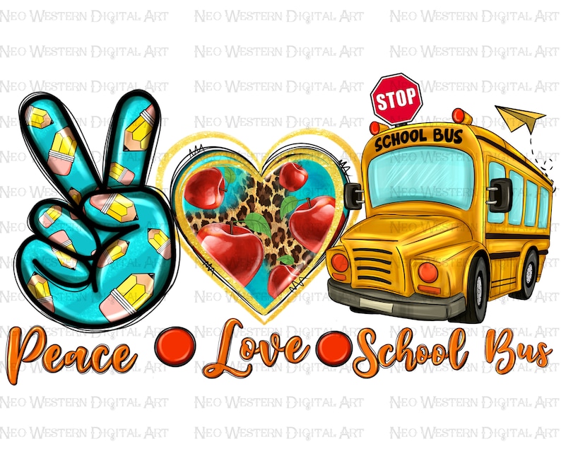 Peace Love School Bus Png Sublimation Design Download School - Etsy Peace Love School Bus Png Sublimation Design Download School - Etsy