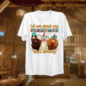 Let Me Check My Giveashitometer Nope Nothing Png, Hand Drawn Chicken ...