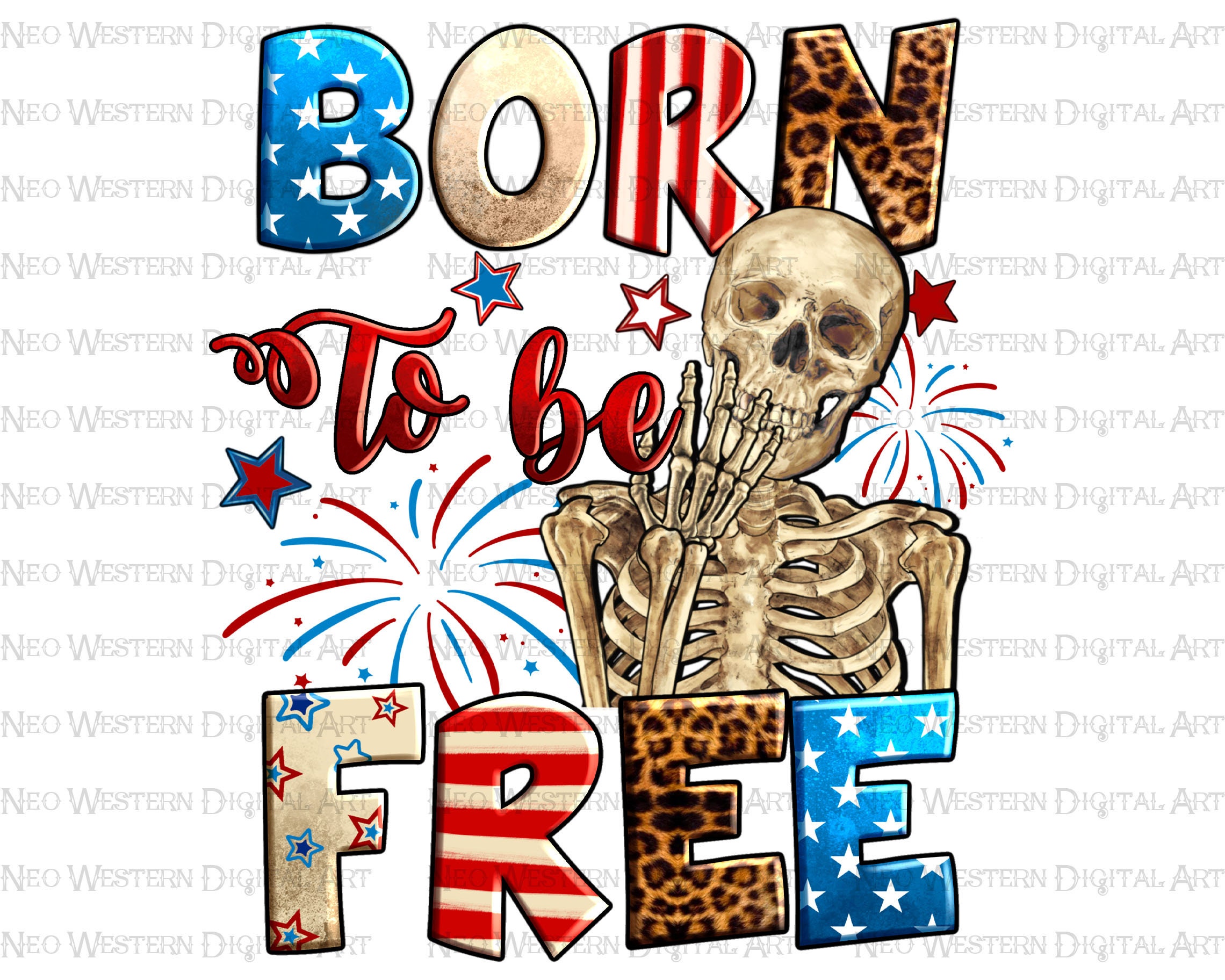 Born To Die Skull