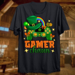 Gamer Chaun St. Patrick's Png Sublimation Design Download, St. Patricks ...