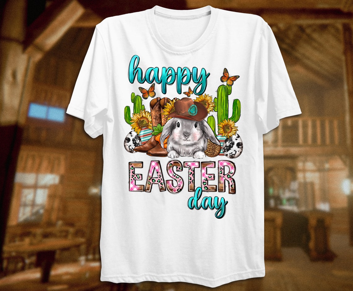 Happy Easter Day Rodeo Png Sublimation Design Download, Easter Day Png ...