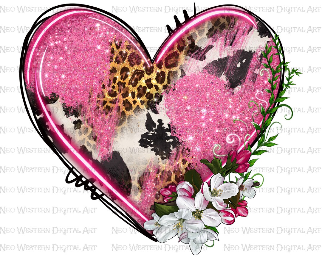 Valentine's Day Heart Png Sublimation Design, Valentine's Day Png, Love ...