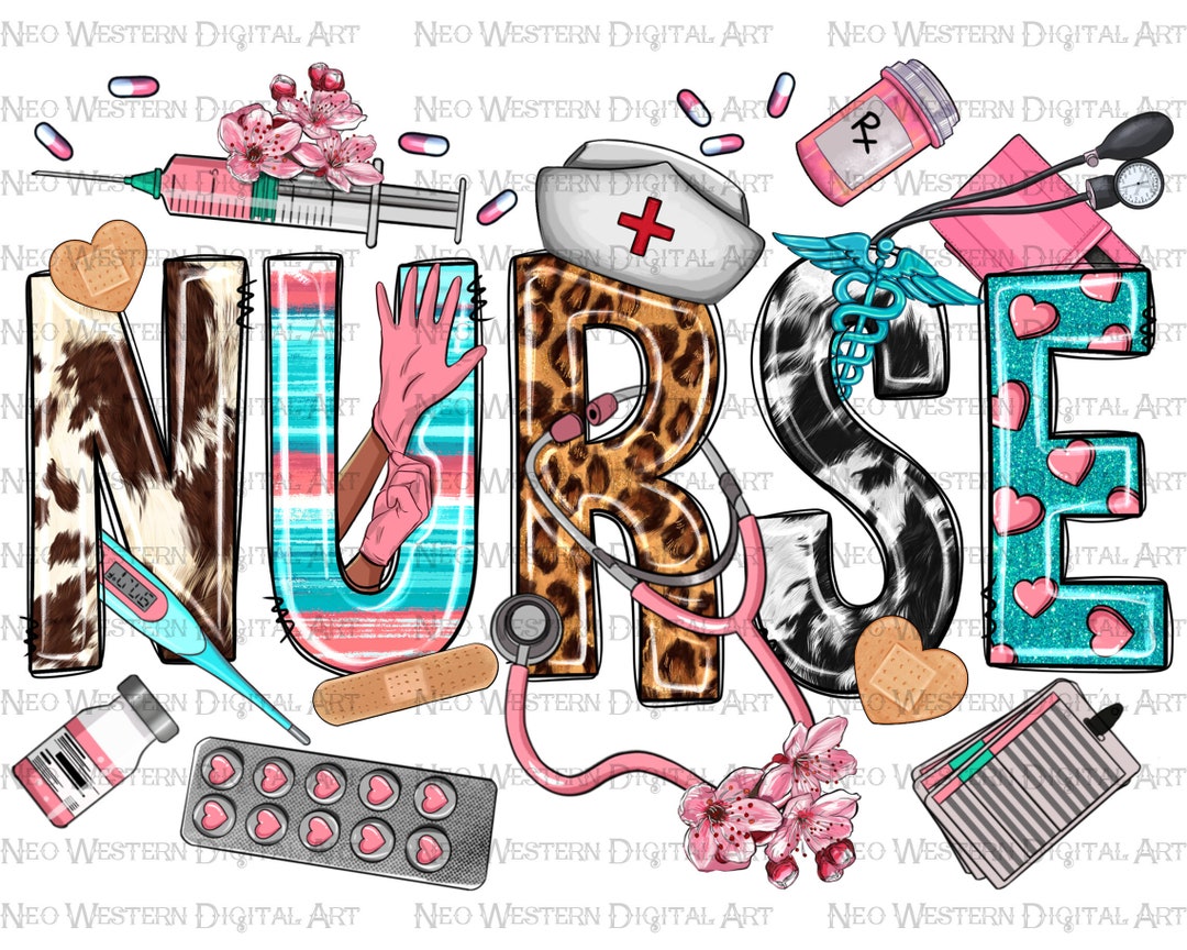 Western Nurse Png Sublimation Design Download, Nurse Png, Western Nurse ...