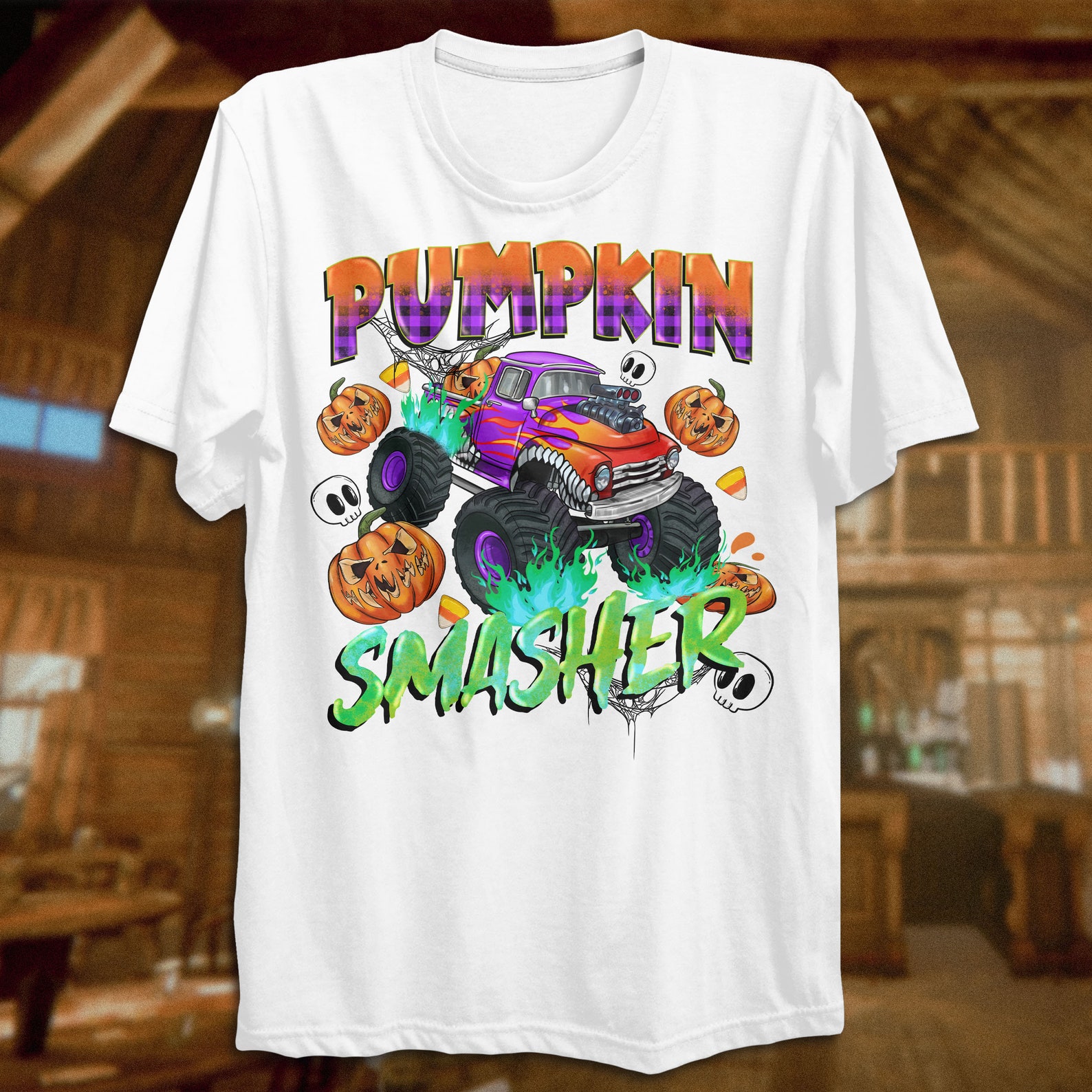 Pumpkin Smasher Png Sublimation Design Download, Happy Halloween Png ...
