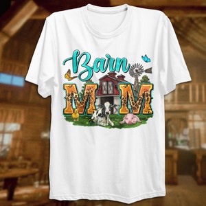 Barn Mom Png Sublimation Design Download, Western Mom Png, Mother's Day ...
